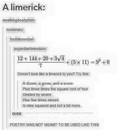 The Poetry Of Maths Imgur