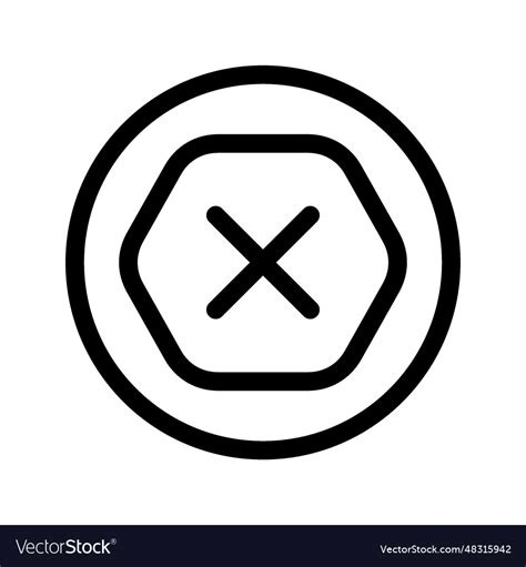 Ad Block Icon Royalty Free Vector Image Vectorstock