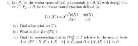 Solved Linear Algebra Question