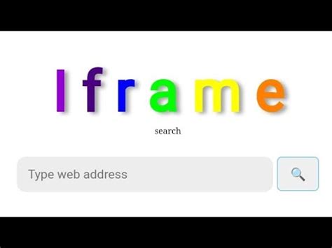 Iframe Search Engine PHP Script YouTube