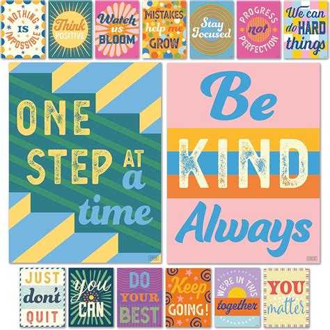 Set Of 15 Motivational Posters For Classroom And Philippines Ubuy
