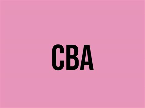 What Does Cba Mean Meaning Uses And More Fluentslang