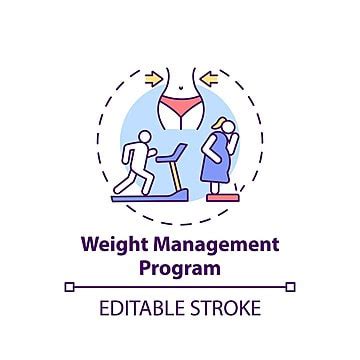 Weight Management Icon Icon Weight Management Weight Vector Icon
