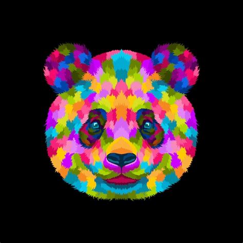 Panda Colorful Images Free Download On Freepik