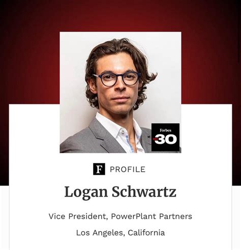Powerplant Partners Vp Logan Schwartz Named To Forbes 30 Under 30 List Groundforce Capital