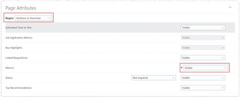 Enabling Metrics In Requisition Overview Oracle Fusion Recruiting Cloud