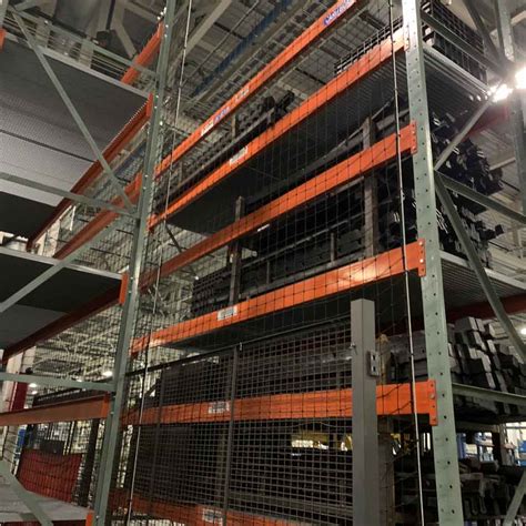 Custom Pallet Rack Safety Netting Trammell Equipment Company