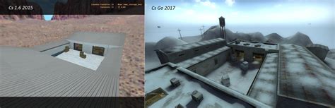 Created My First Map In 2015 For 1 6 2 Years Later Recreated It For Cs Go Also Post Your