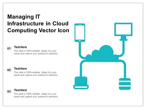 Managing IT Infrastructure In Cloud Computing Vector Icon Ppt PowerPoint Presentation File