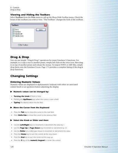 8 Controls Drag And Drop
