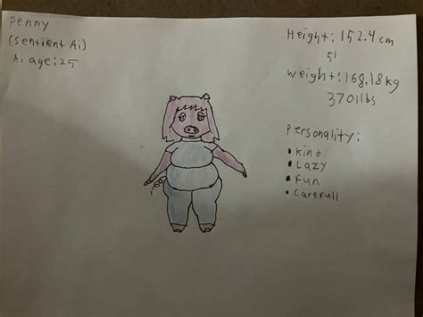 Penny Character Sheet By The Ds68 On Deviantart