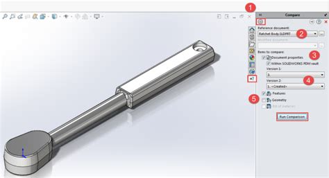 Comparing SOLIDWORKS PDM File Versions GoEngineer