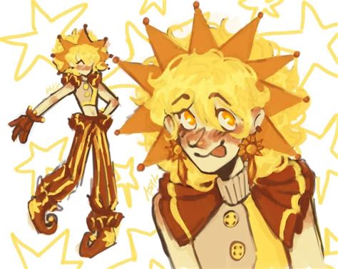☀️ Sundrop Humanization ☀️ Розовые краски Сонце Искусство на