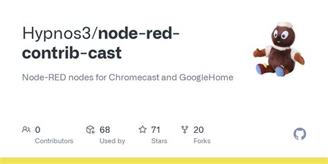 GitHub Hypnos Node Red Contrib Cast Node RED Nodes For Chromecast And GoogleHome