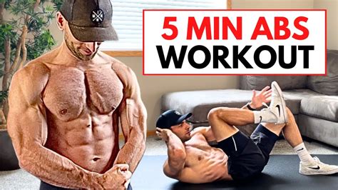 5 Minute Lower Abs Workout No Rest Youtube