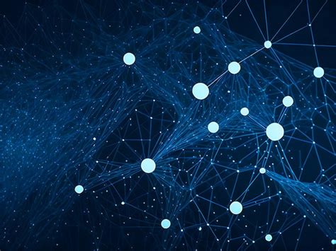 Premium Ai Image Science Information Digital Network Tech Line Background Abstract Lines And