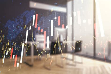 세계지도와 배경 외환 및 투자 개념에 컴퓨터가있는 현대 데스크톱과 추상적 인 창조적 인 재무 그래프의 다중 노출 0명에 대한 스톡 사진 및 기타 이미지 Istock