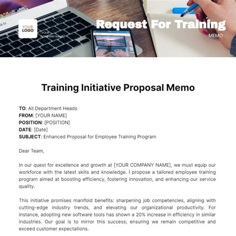Free Request For Training Memo Template To Edit Online
