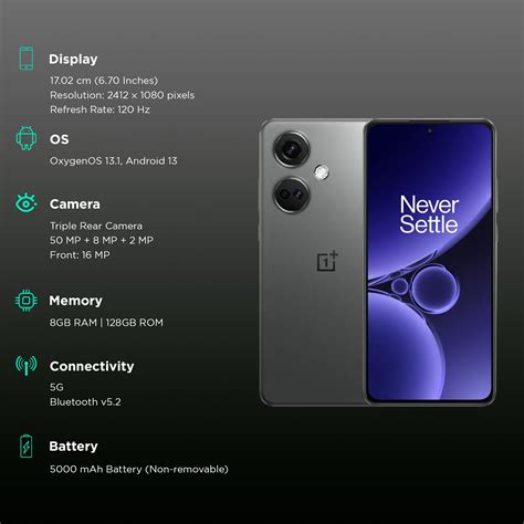 Oneplus Nord Ce G Gb Ram Gb Grey Online Croma