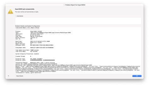 Beta 102 Crashes On Startup · Issue 522 · Expertsdr3expertsdr3 Bug Tracker · Github