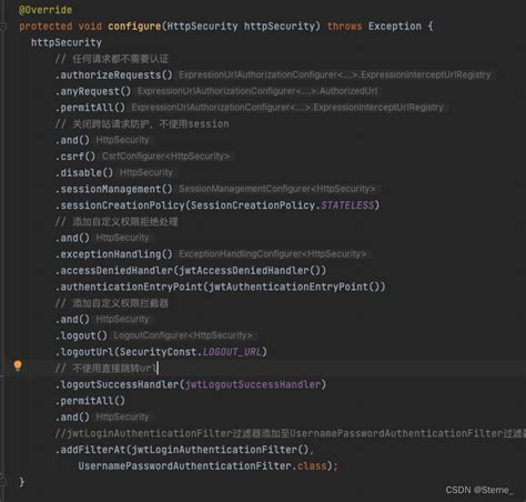 “websecurityconfigureradapter 已经过时了”解决方案websecurityconfigureradapter