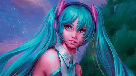 Mtg X Hatsune Miku Secret Lair Crossover Announced