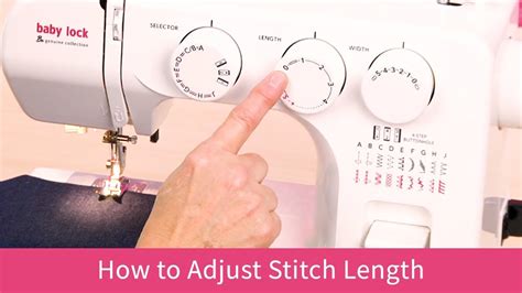 Sewing Machine Stitch Length Knob