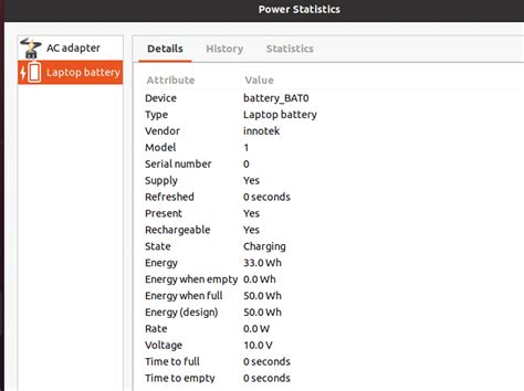 5 Ways To Check The Status Of Laptop Battery On Ubuntu 2004 Lts Linuxways