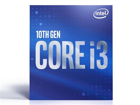 Mini Intel Core I3 10100 3 6ghz 4c8t 10th Gen 65w Tdp Cpu And Heatsink Cpu