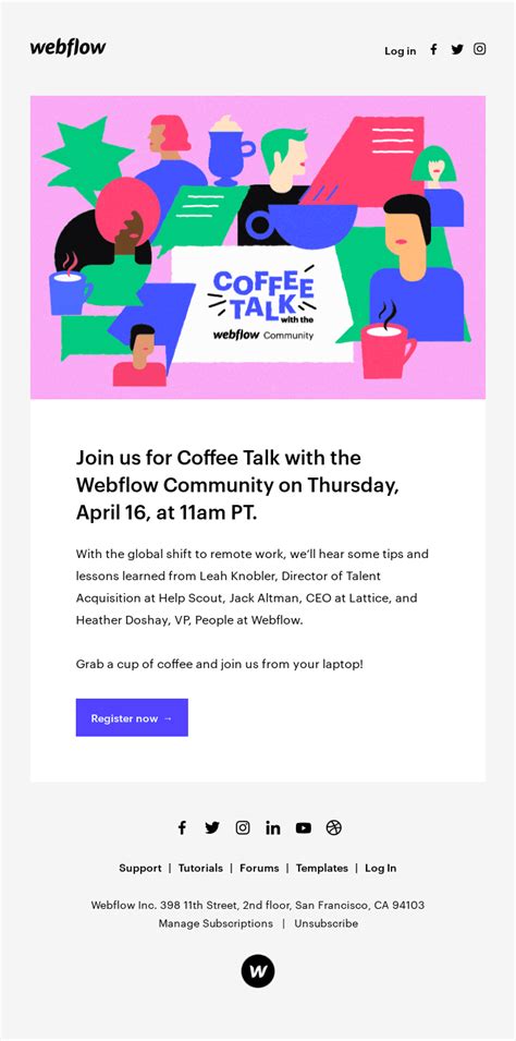 15 Webinar Invitation Email Examples To Maximize Attendees