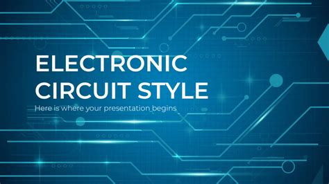 Circuit Powerpoint Ppt Slide Templates Free Download On Pngtree