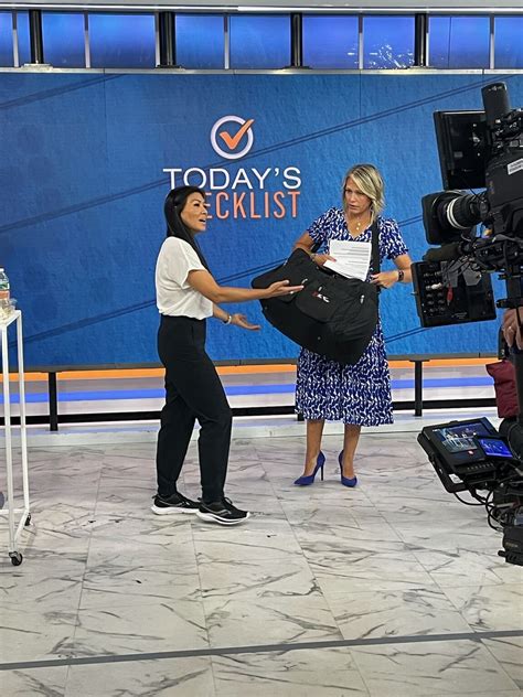 Karena Wu On Linkedin Thank You To The Today Show For Having Me Back To Discuss How To Carry