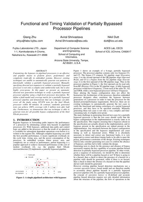 Pdf Interactive Presentation Functional And Timing Validation Of