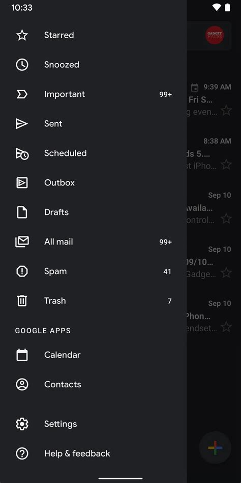 How To Enable Dark Mode In Gmail For Iphone And Android Smartphones