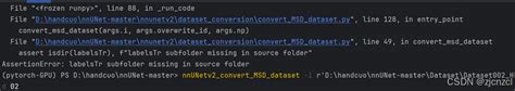 Nnunetv2转换数据集的错误assertionerror Labelstr Subfolder Missing In Sour Csdn博客