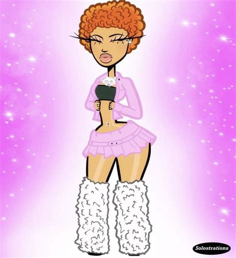 Solostrations On Instagram Icespice Baddie Cartoon Aesthetic Pfp Girls Cartoon Art