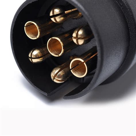 7 Pin 12v Plastic European Trailer Socket Plug T Grandado