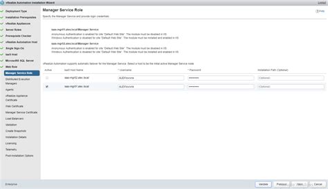 VRA Distributed Install Part VRA Distributed Install