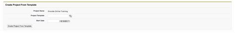 Create Project From Template Api Global Action Button Certinia For