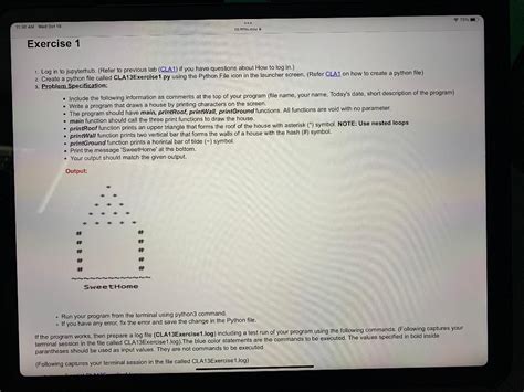 solved 1 log in to jupyterhub refer to previous lab