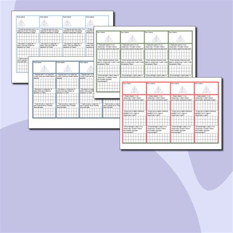 Карточка тренажёр по математике для 4 класса по теме «Математика Задачи на движение
