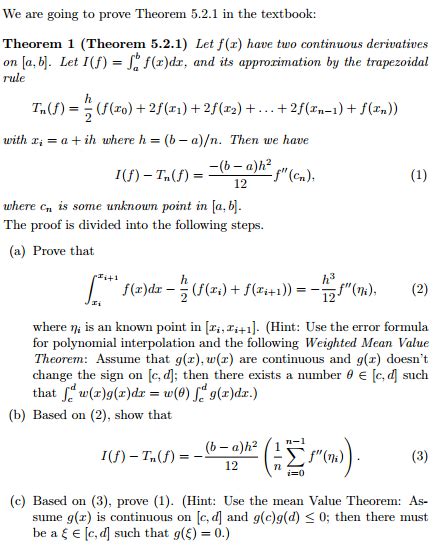 Solved We Are Going To Prove Theorem In The Textbook Chegg Com