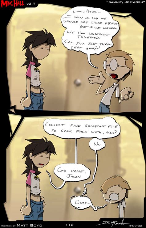 Mac Hall Comic Damnit Joe Josh