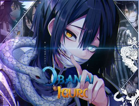 Obanai Iguro Card Image Portfolio