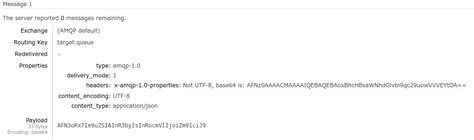 Rabbitmq Rabbit Saving Extra Bytes For Amqp 10 Messages Stack Overflow