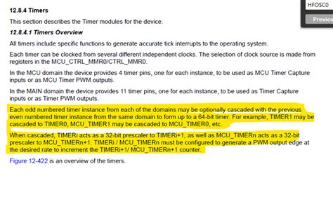 Sk Am62a Lp How Do We Configure The Callback Function In The Timer The Mcu R5 Firmware Using