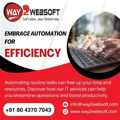 Way 2 Websoft Technologies Private Limited On Linkedin Automation Startupefficiency Websoft