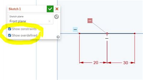 Option To View Sketch Constraints — Onshape