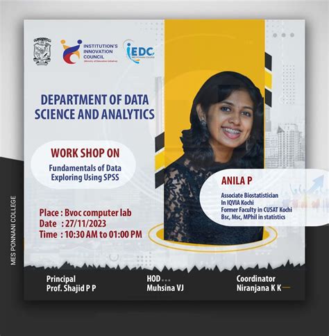 Ramshad P On Linkedin Work Shop On Fundamentals Of Data Exploring Using Spss