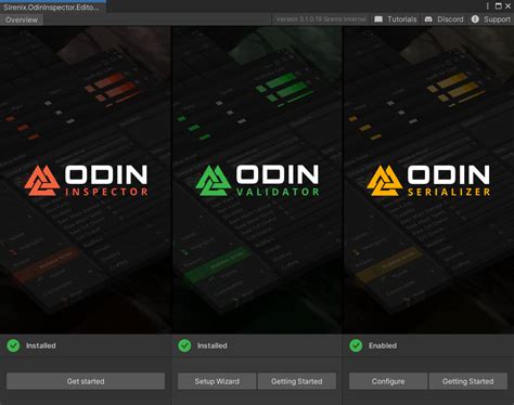 Patch Notes For Odin Inspector And Serializer V311